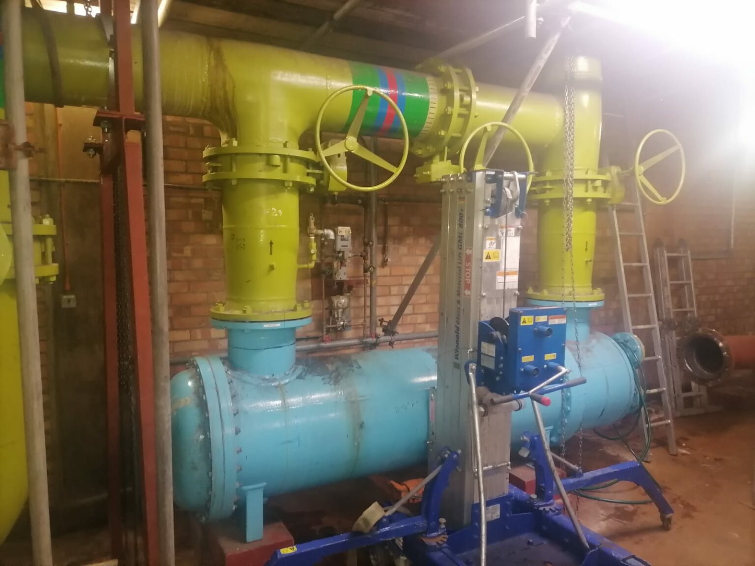 Industrial Pipe Freezing at Capital Building | Kimpton M&E Liverpool