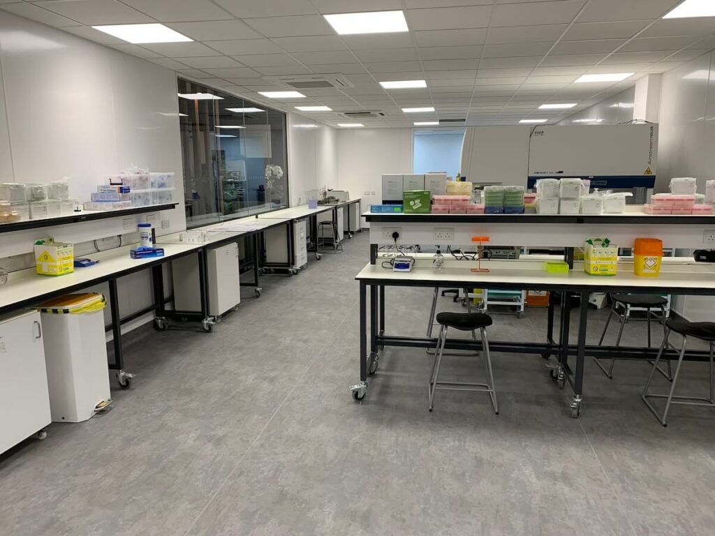 Biograd Stem Cell Laboratory fit-out Liverpool | Kimpton