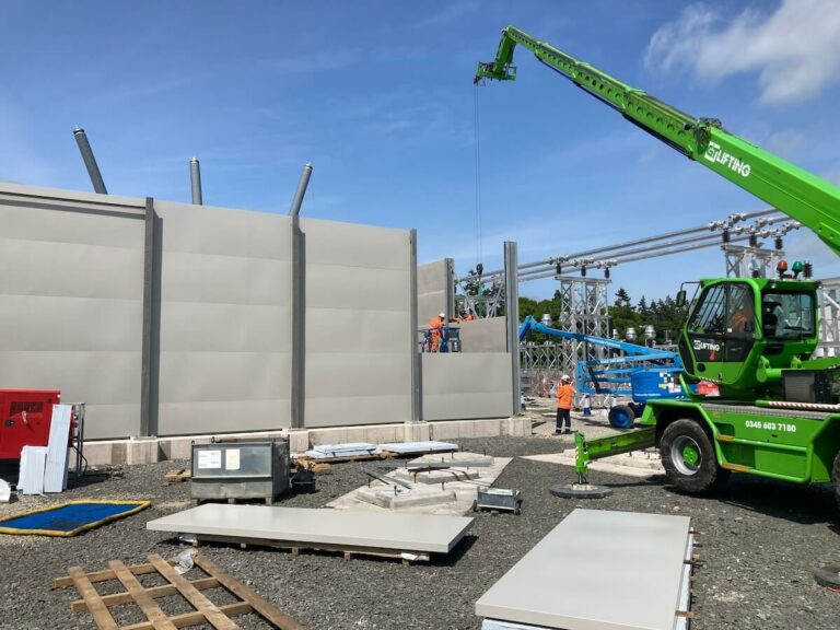Acoustic Screens Alyth Substation | Kimpton Acoustic Engineeriing