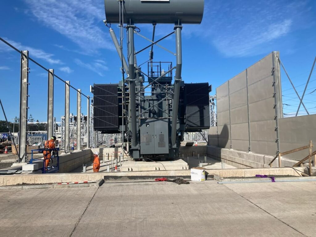 Acoustic Screens Alyth Substation | Kimpton Acoustic Engineeriing