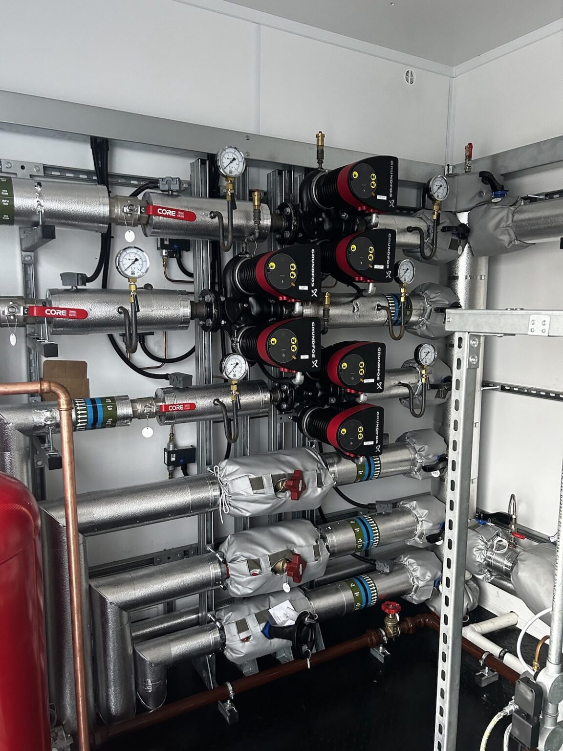 Packaged Plant Room Welburn Hall School North Yorks | Kimpton