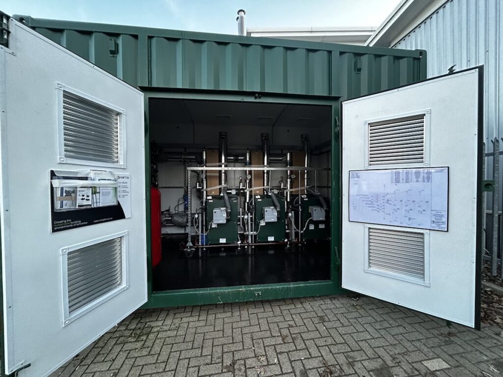 Packaged Plant Room Welburn Hall School North Yorks | Kimpton